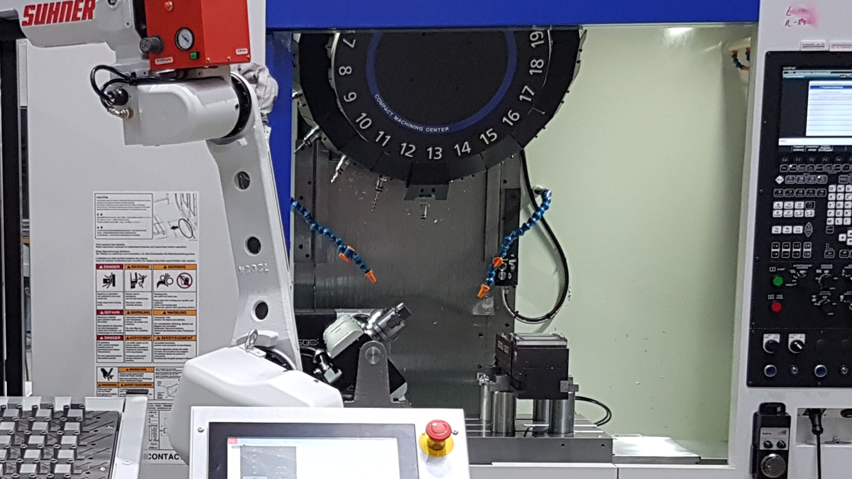 Automate your Brother CNC machine with RoboJob - Robojob