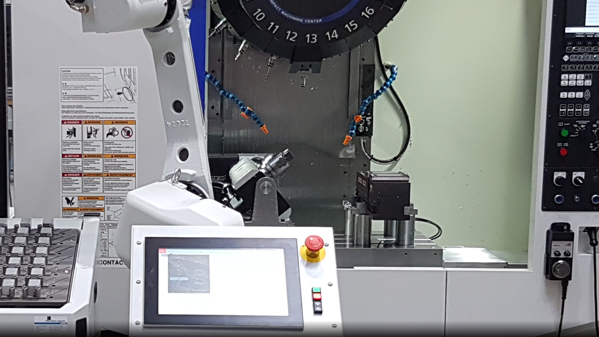 Automate your Brother CNC machine with RoboJob - Robojob