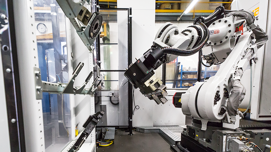 Servo Gripper and Gripper Exchange Station - Robojob