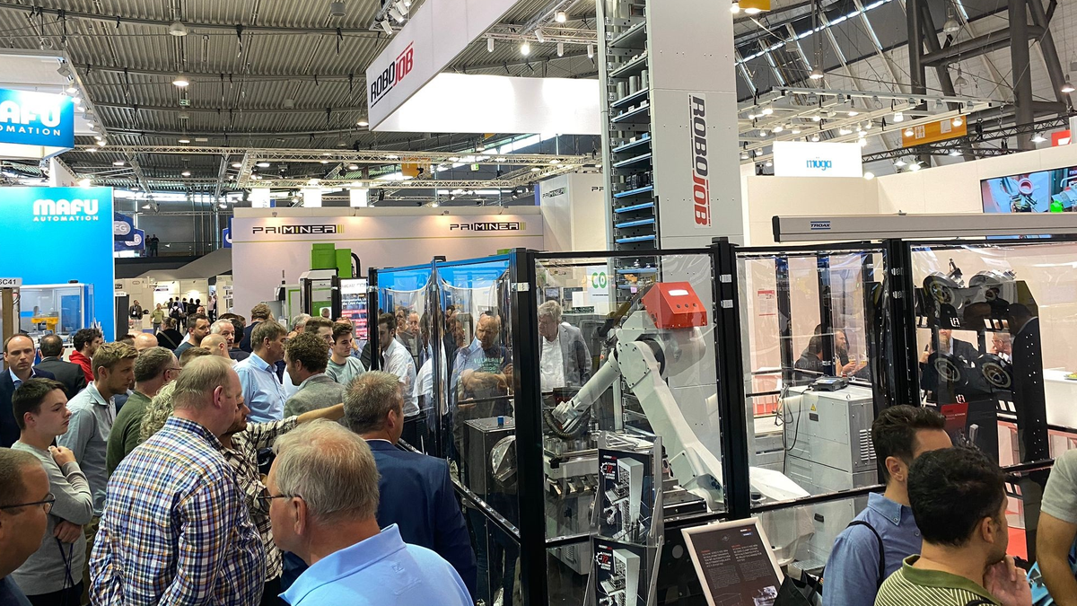 RoboJob präsentiert neue Automatisierung auf der EMO Hannover - Robojob