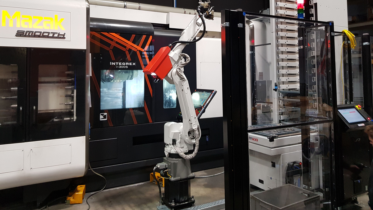 Tower - De ultieme automatisering voor draai- en freesmachines - Robojob